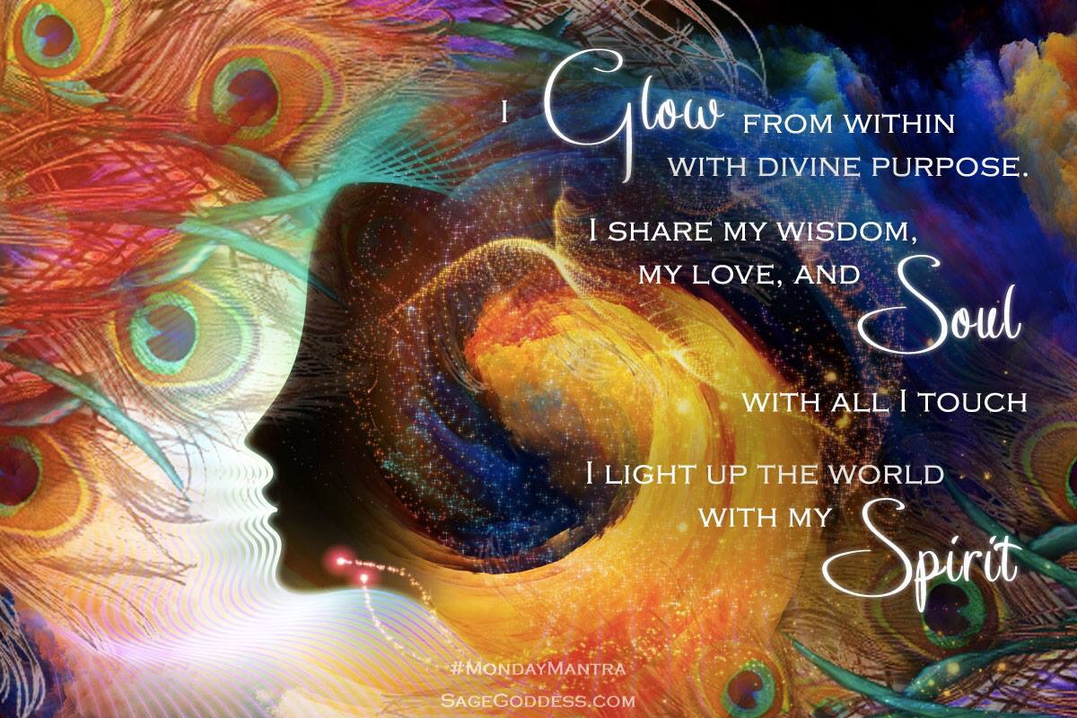 Mantra of the day: The brighter you shine, the clearer your path ...